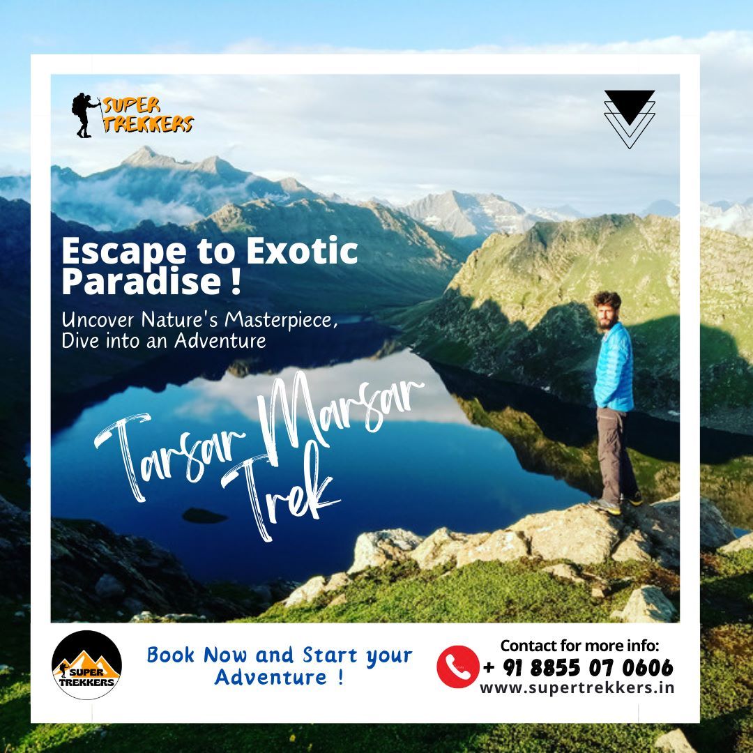 Tarsar Marsar Trek 2024 - Treks In Jammu And Kashmir - Super Trekkers